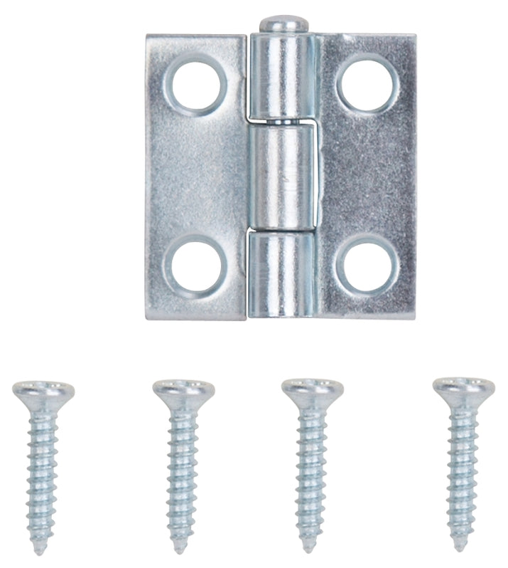 ProSource LR-052-PS Utility Hinge, Steel, Zinc, Removable Pin, 180 deg ...